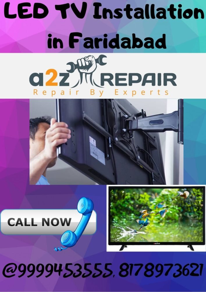 LED TV Installation in Allahabad (Prayagraj) - A2Z Repair