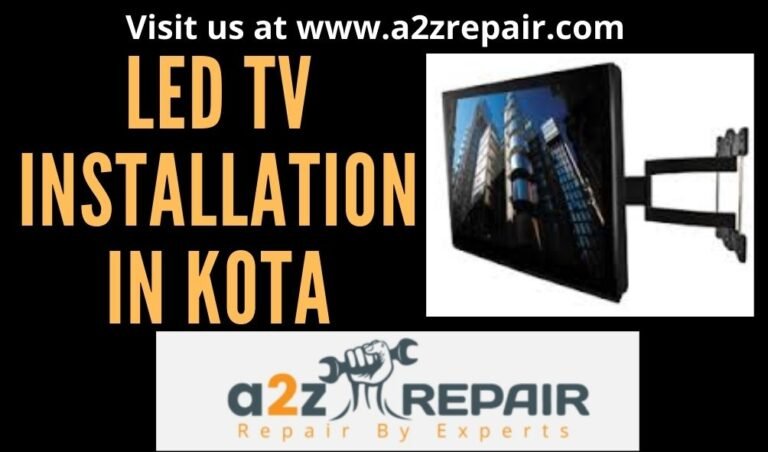 LED TV Installation in Aurangabad - A2Z Repair Installation Service